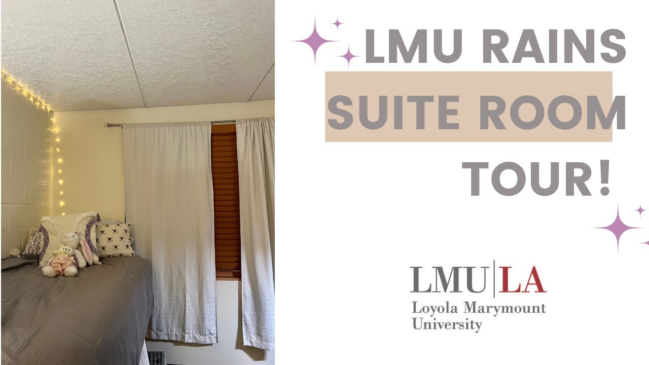 LMU Rains Suite Room Tour//Loyola Marymount University - YouTube
