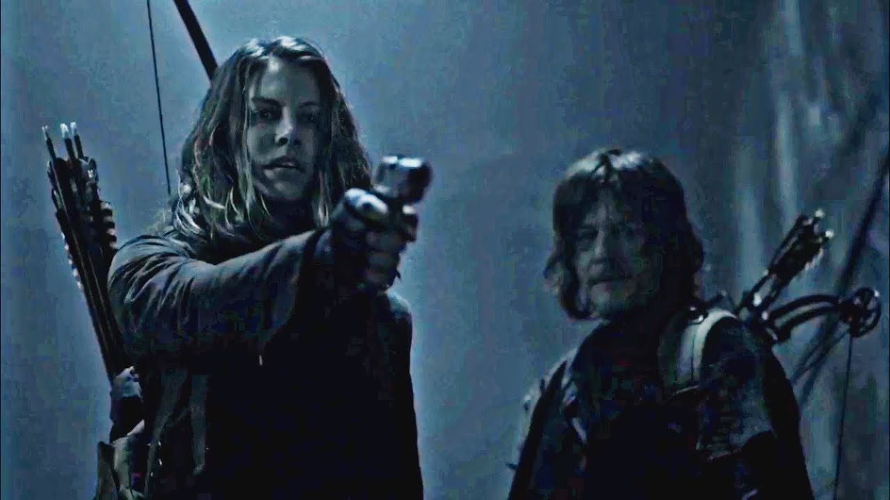 daryl punches negan s11e1 - YouTube