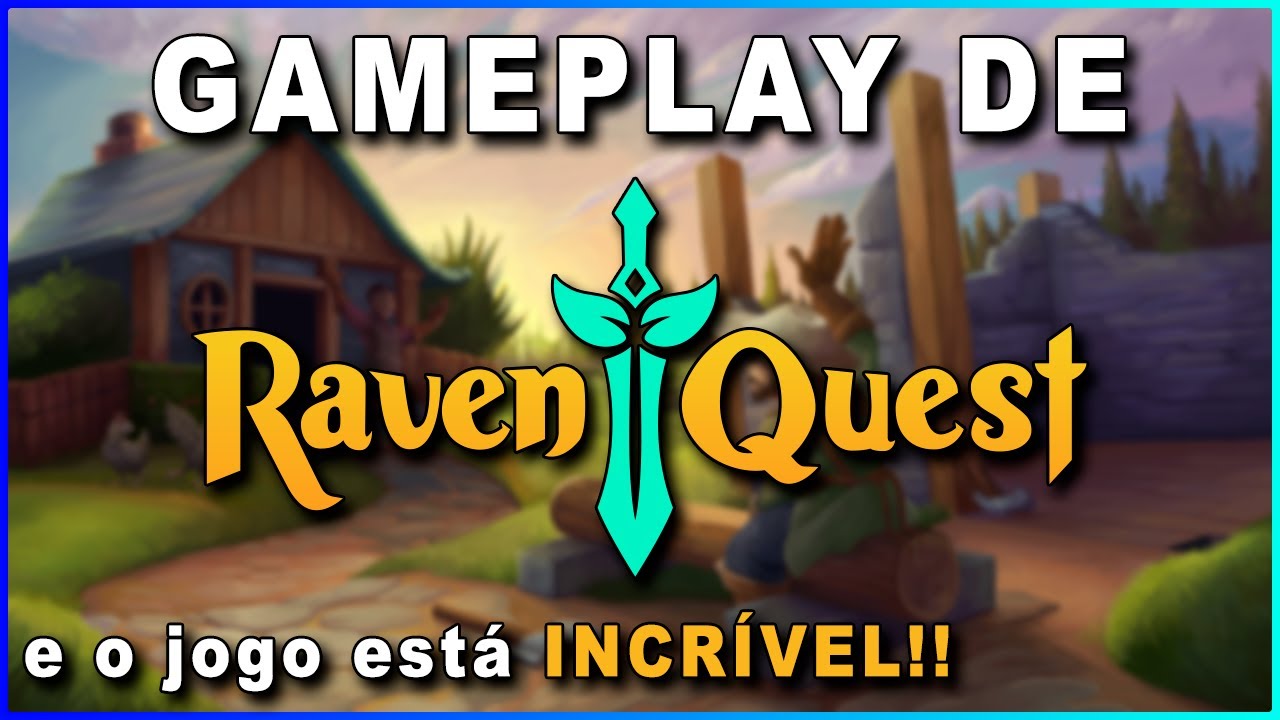 PRIMEIRA gameplay de RAVENQUEST, como está o jogo? - YouTube