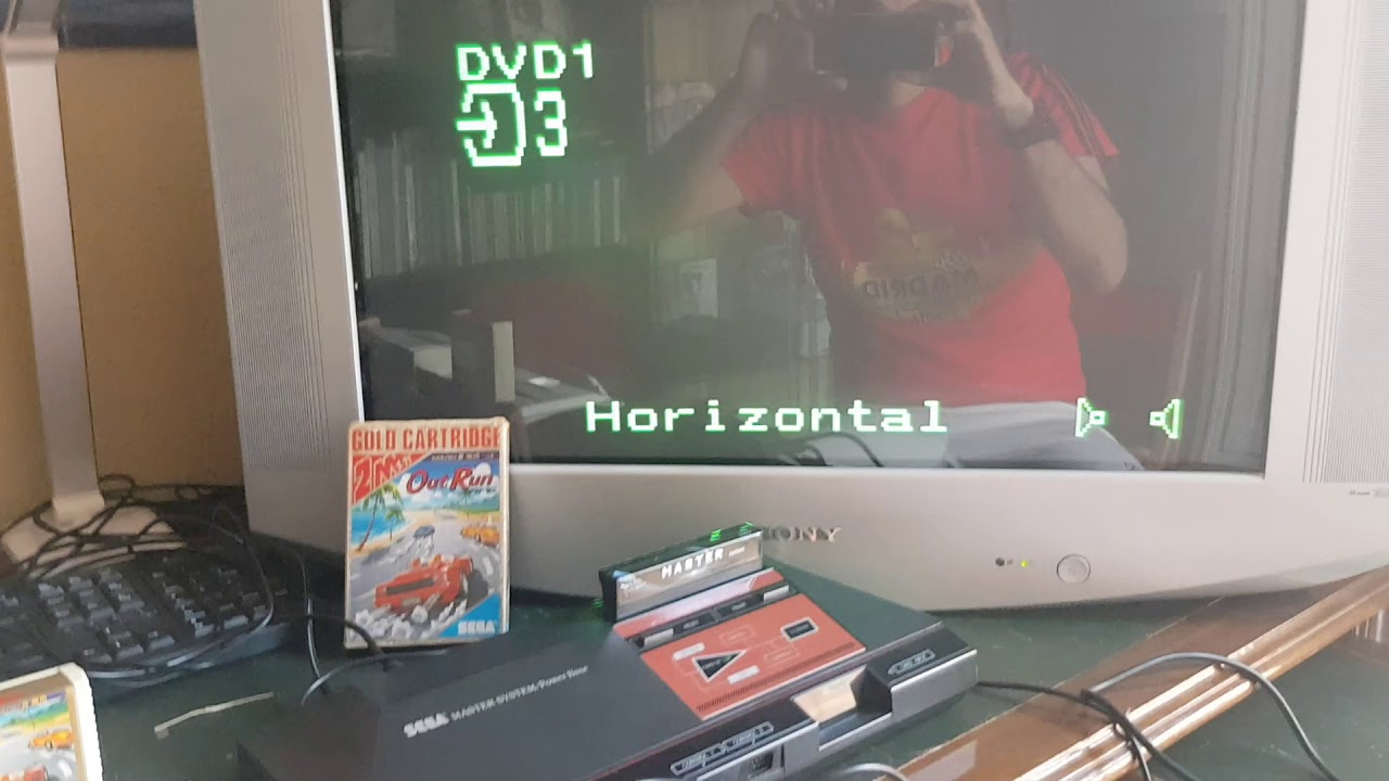 FM SOUND UNIT + Sega Mark III Vs Master System PAL. Juego Out Run - YouTube