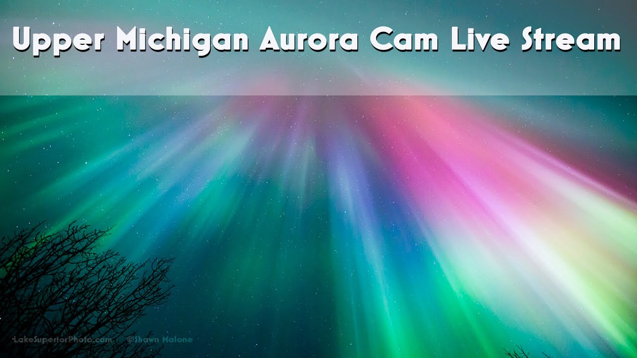 Upper Michigan Aurora Cam Live Stream 6/10-6/11, 2024 - YouTube