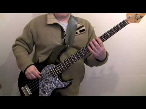 how to play bass for beginners - moondance - YouTube