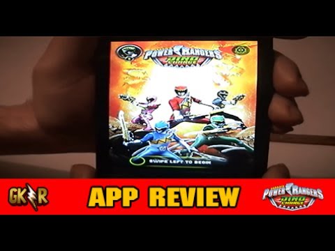 Power Rangers Dino Charge Scanner App Review - YouTube