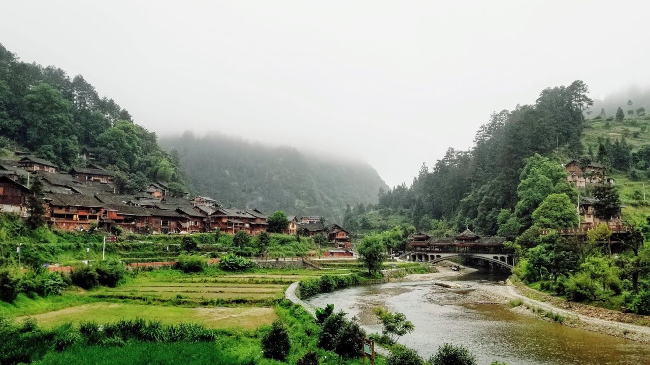 China off the beaten path: Langde Miao (Hmong) Village, Guizhou - YouTube