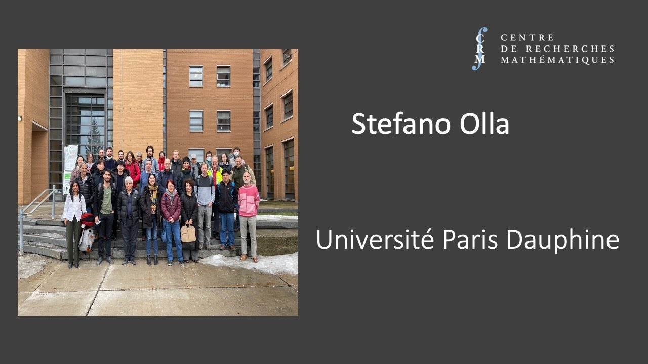 Stefano Olla: Heat flow in a system in contact with a thermal bath subjected to periodic forcing ...