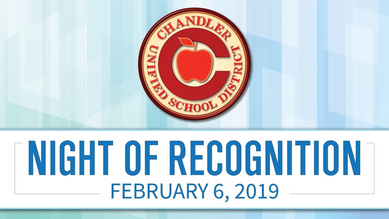 CUSD Night of Recognition, Wednesday, February 6, 2019 - YouTube
