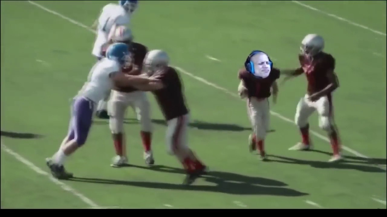 Tyler1 Reacts To - "His Old Football Video" - YouTube