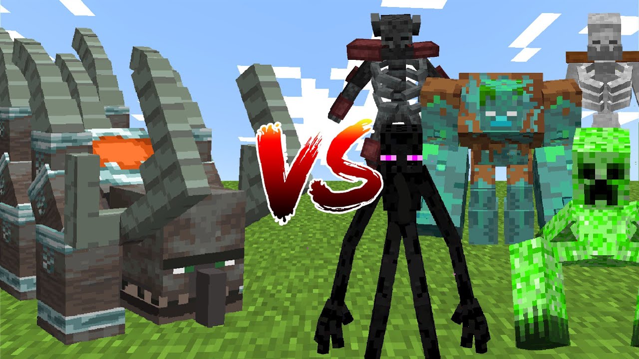 MUTANT RAVAGER vs ALL MUTANTS - Minecraft Mob Battle - YouTube