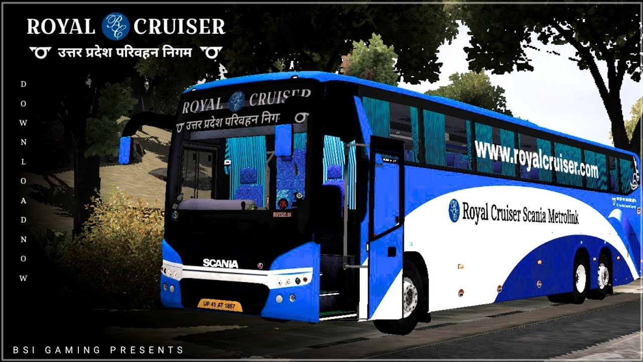 Royal Cruiser Livery for Scania Metrolink Semisleeper bus mod for ...