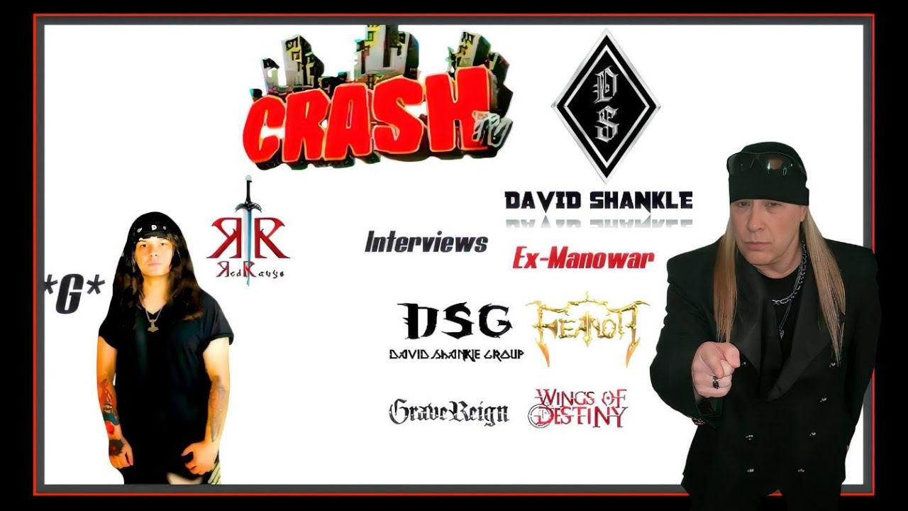 David Shankle Super Shred Guitar Virtuoso- Crash TV Instagram 2/06/23 ...