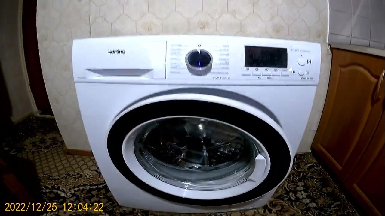Стир. маш. Korting KWM 42ID1460-мой советы. - YouTube