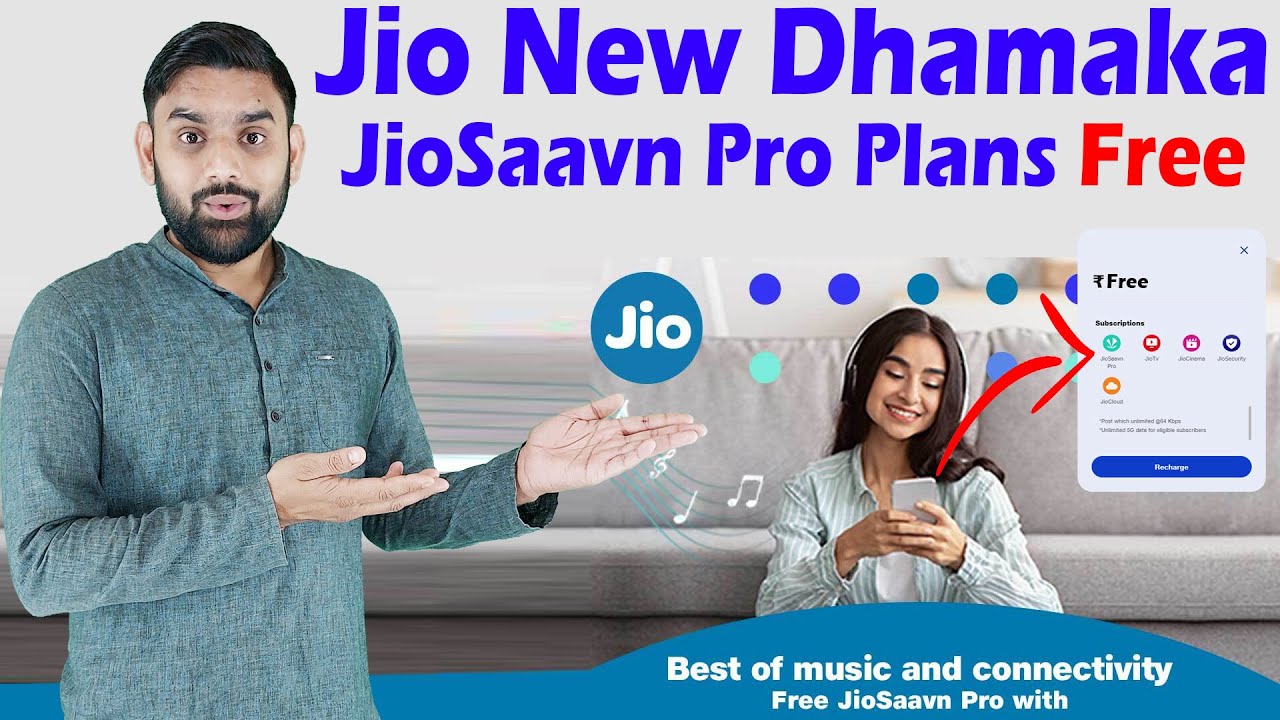 JioSaavn Pro Plans | Jio Launched New Recharge Plans For Jio Saavn ...