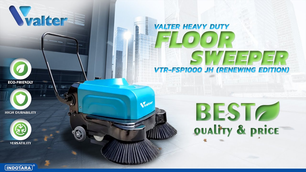 FSP 1000 (RENEWING EDITION) MESIN SWEEPER ECO FRIENDLY, LOW COST DAN ...