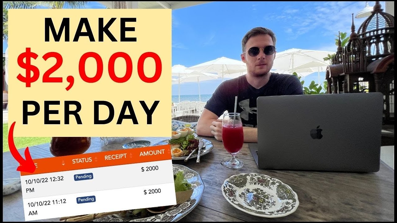 Make Money Online | How To Make $2,000 / DAY With Affiliate Marketing ...