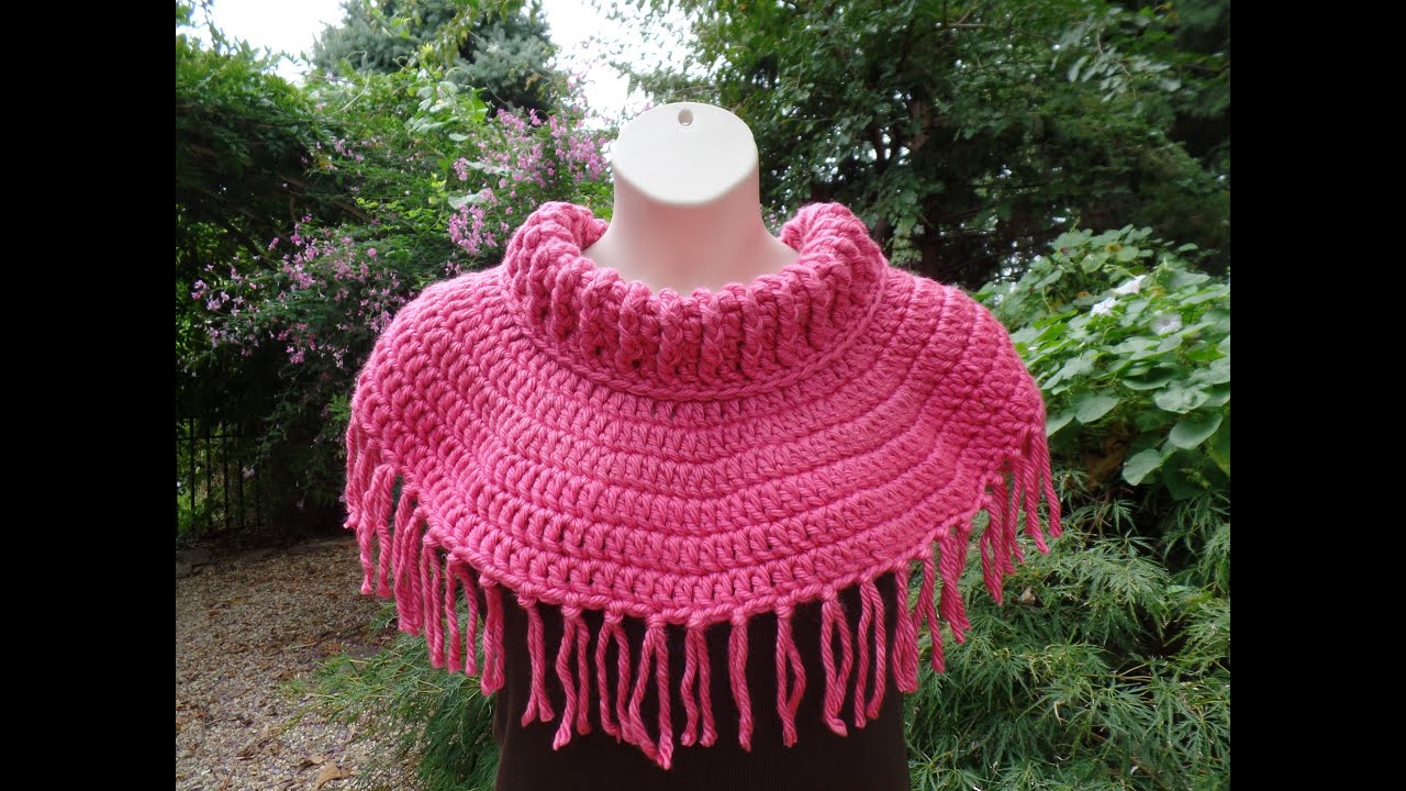 Crochet Chunky Cow Neck Cowl TUTORIAL #269 Bagoday Crochet - YouTube