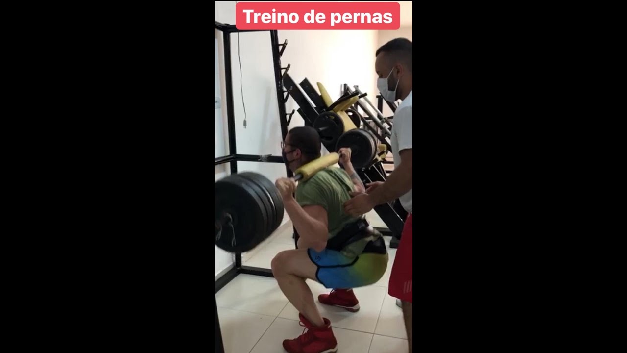 TREINO DE PERNA| ACADEMIA VOLTOU - YouTube