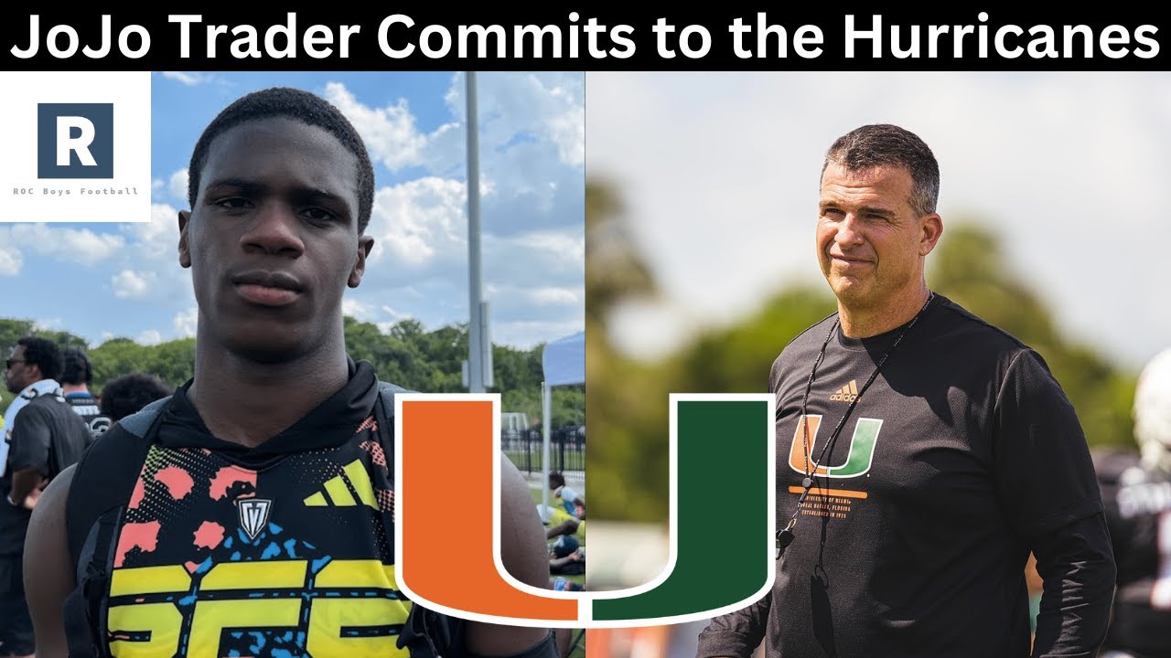 BREAKING: Jojo Trader Commits to the Miami Hurricanes - YouTube