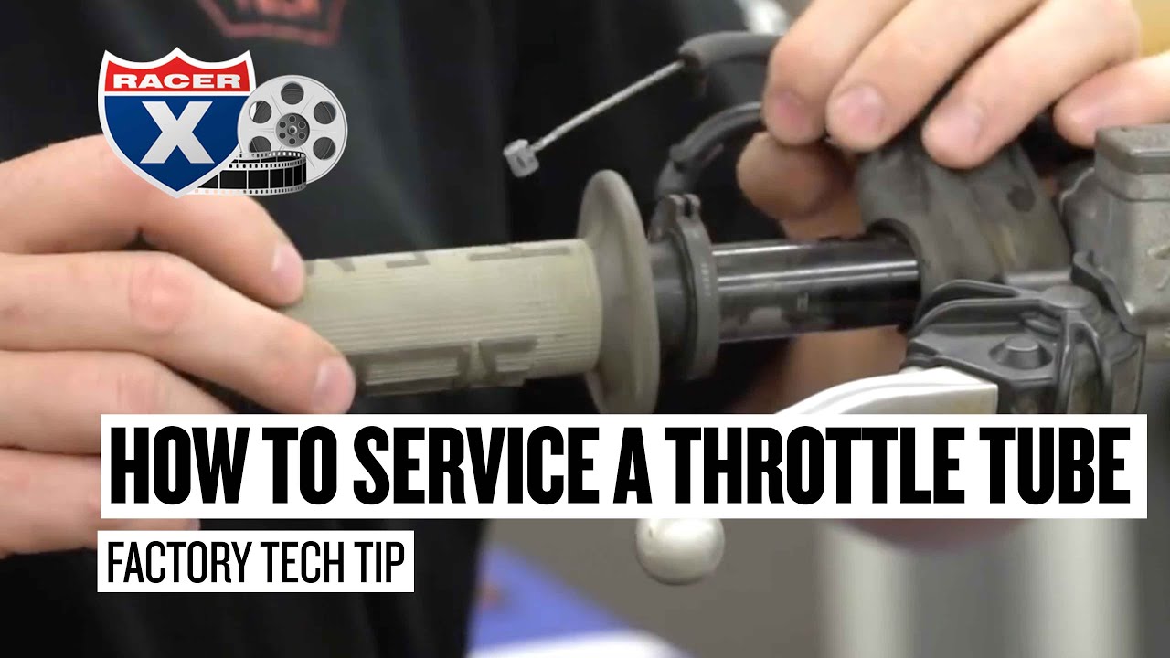 Racer X Films: How to Service a Dirt Bike Throttle Tube - YouTube