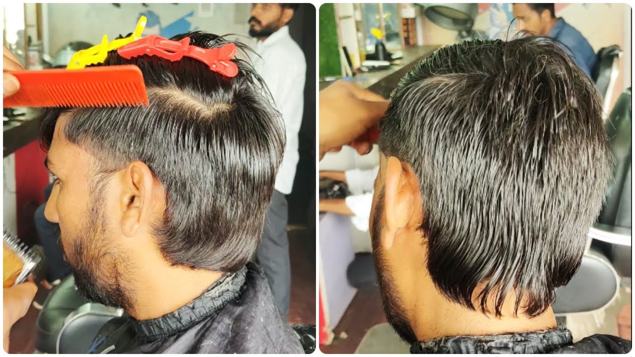 SIMPLE HAIRCUT - With Trimmer & comb Step by Step Tutorial - YouTube