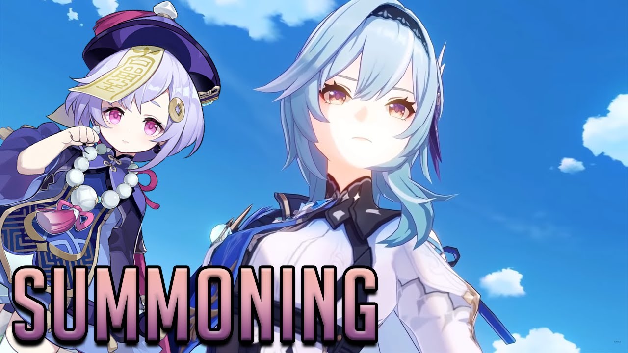 Genshin Impact Summoning For Eula! - YouTube