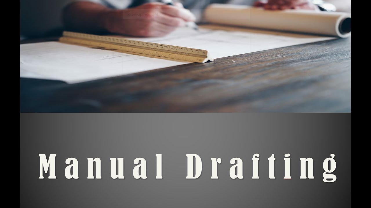 Manual Drafting "Scaling" - YouTube