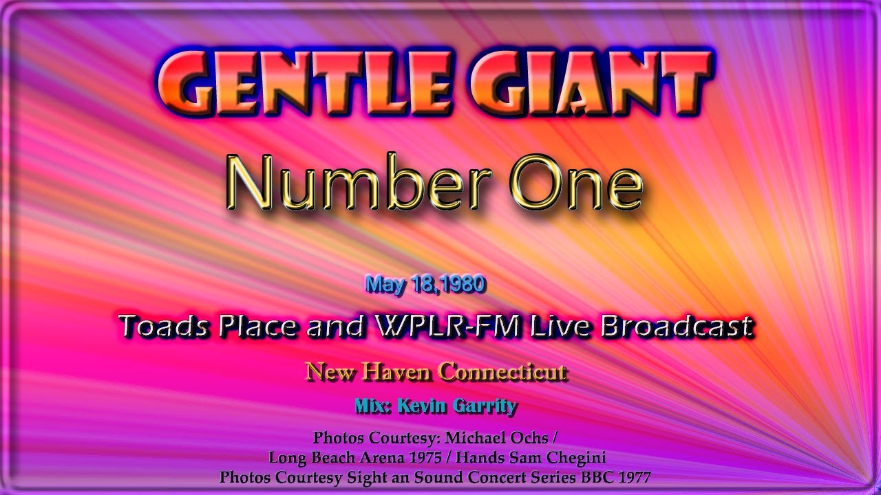 Gentle Giant - Number One / live 1980 - YouTube