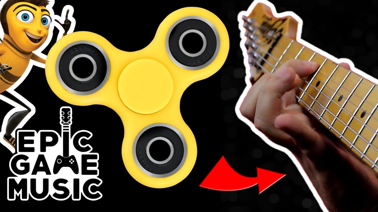 Fidget Spinner Flight of the Bumblebee on Guitar?! - YouTube
