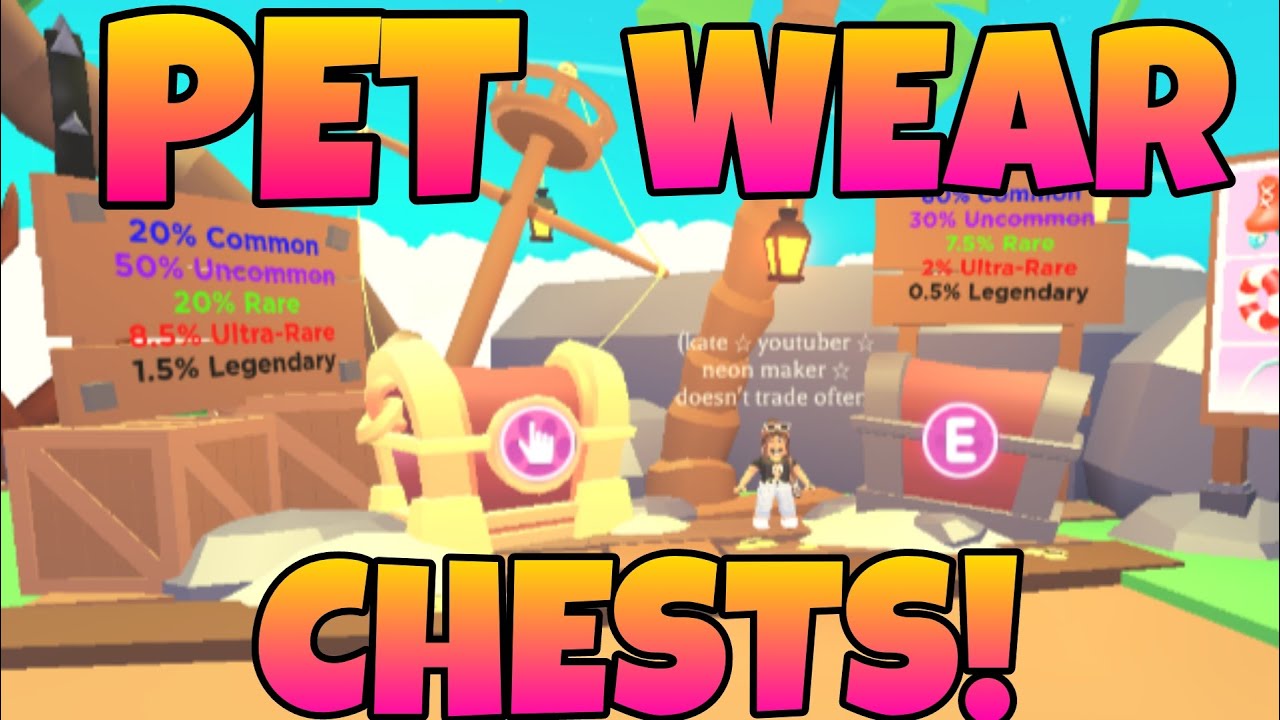 Buying 3 Regal PET WEAR Chests! | ROBLOX Adopt Me - YouTube