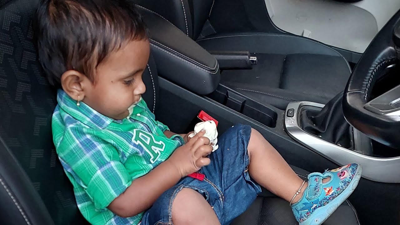 Appu driving a car - YouTube