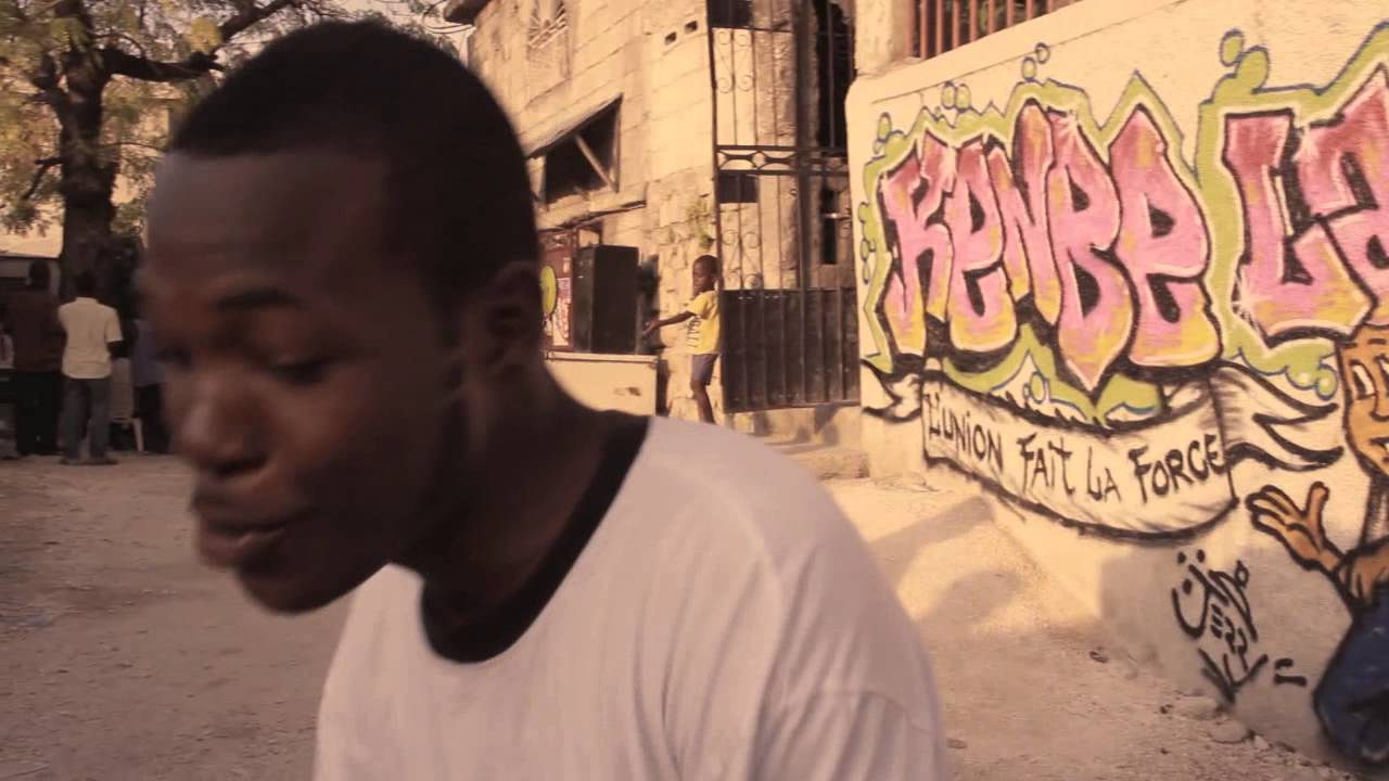 freestyle at the kenbe la wall, delmas 32 haiti - YouTube