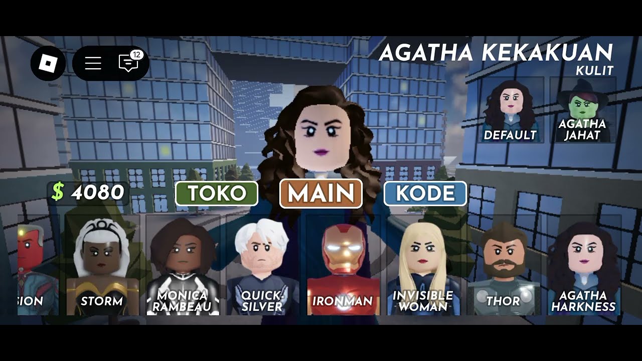 [Marvel omega]💜Agatha gameplay#Roblox - YouTube