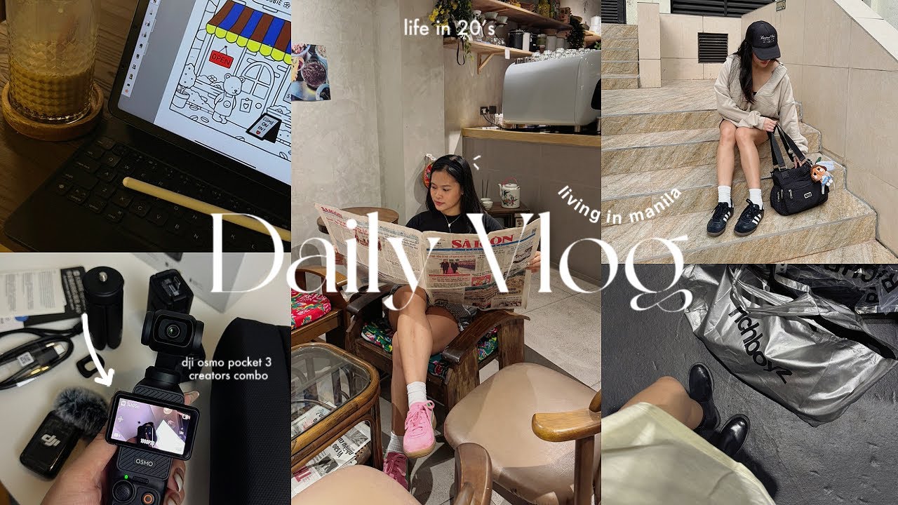 VLOG • slow days at home, work life balance 👩🏻‍💻, new camera 📷 & gym with me! 💪🏻 - YouTube