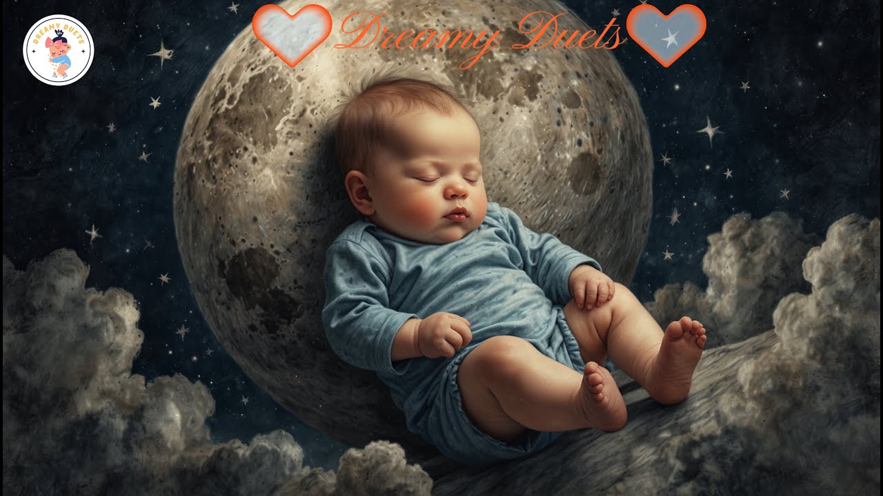 Sweet Lullaby Sleep Music 🎶🖤 Lullaby for Babies To Go To Sleep 🎶💤 sleep ...