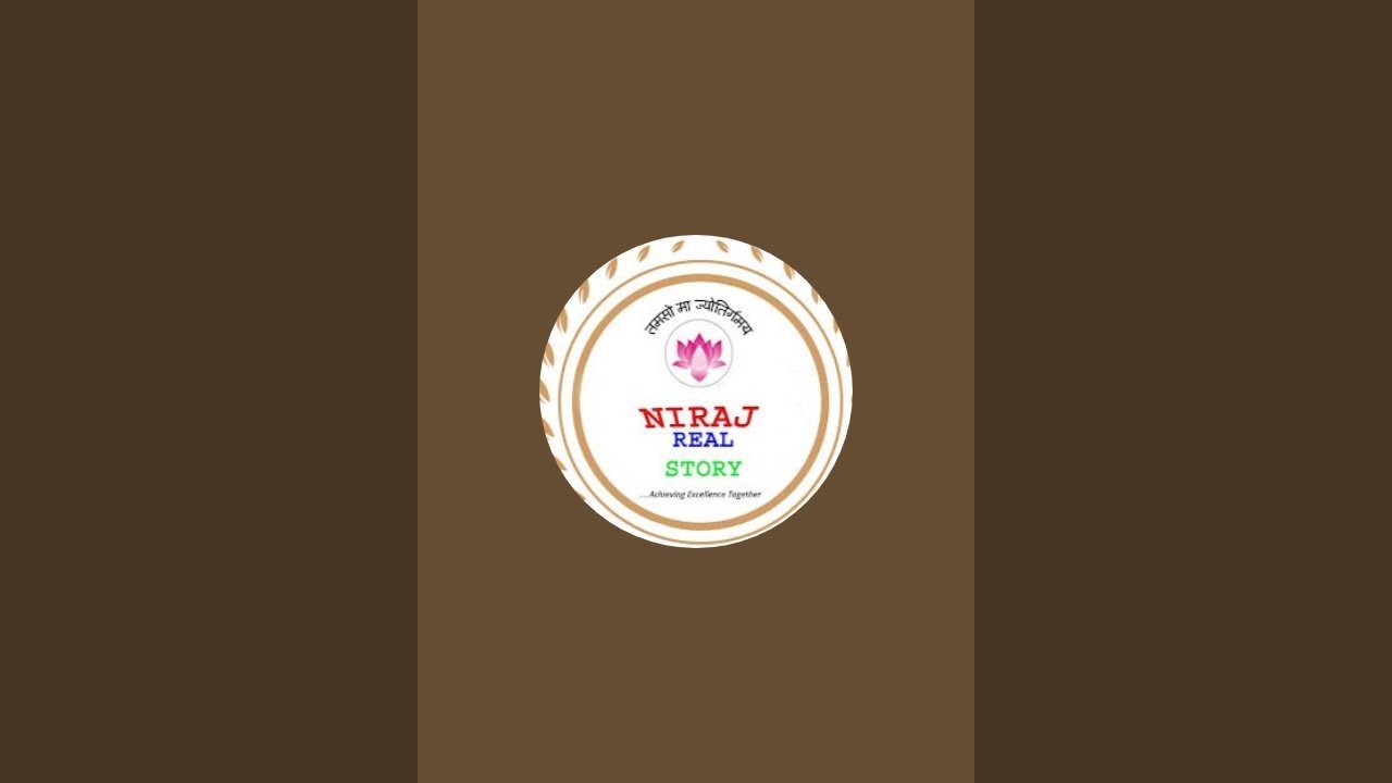 NIRAJ REAL STORY is live! - YouTube