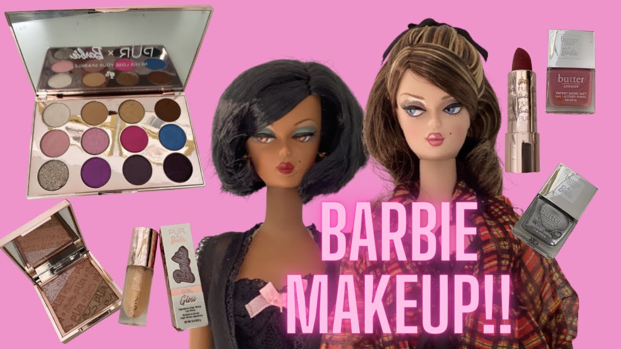 STUNNING BARBIE X PUR COLLECTION! | IT'S BARBIE MAKEUP | EYESHADOW ...