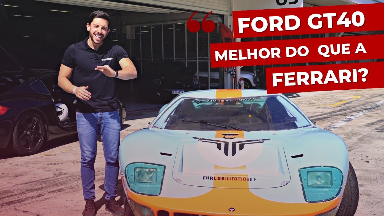 DETALHES DE UM FORD GT40 - Ele é realmente melhor que uma Ferrari ...