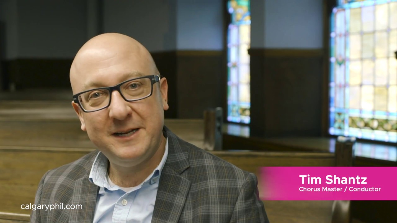 Chorus Master Tim Shantz talks Mendelssohn's Elijah - YouTube