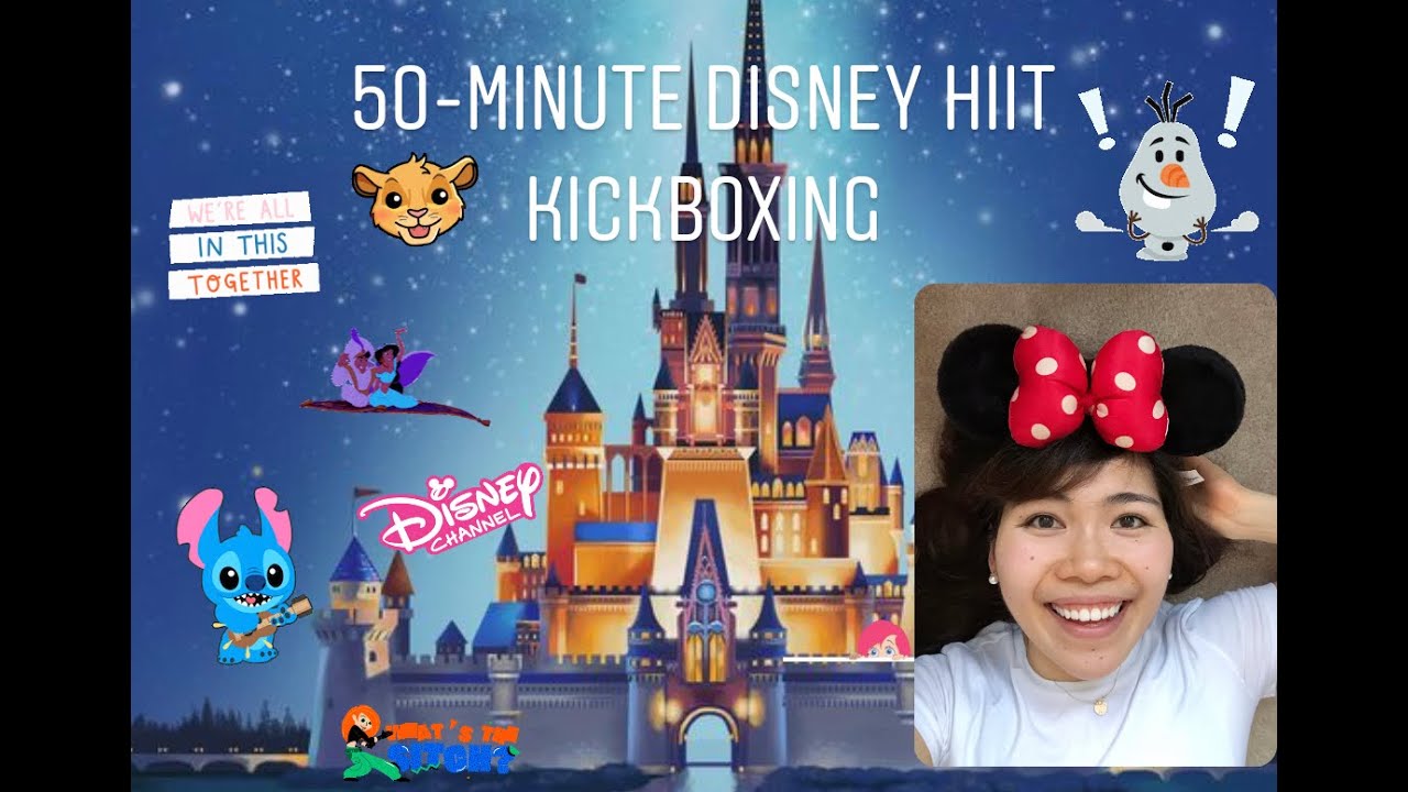 Disney HIIT Kickboxing Workout - YouTube