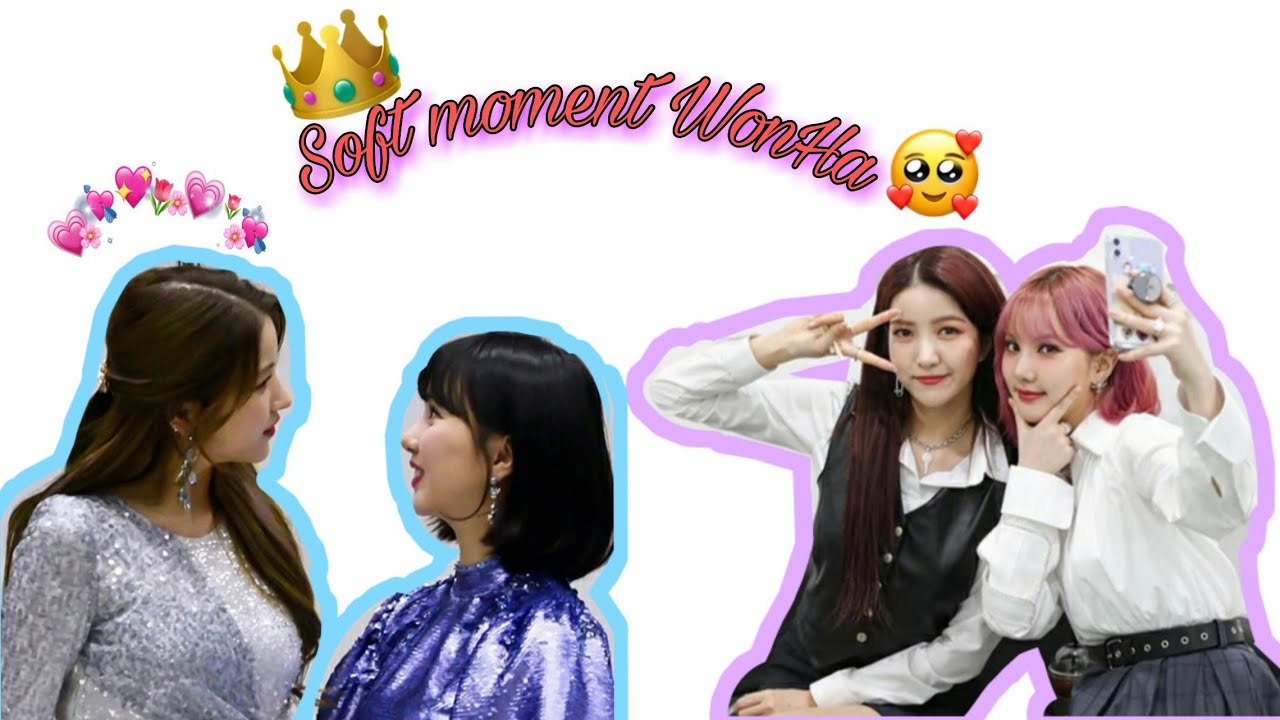 Soft and cute moment WonHa { Gfriend } sowon Eunha - YouTube