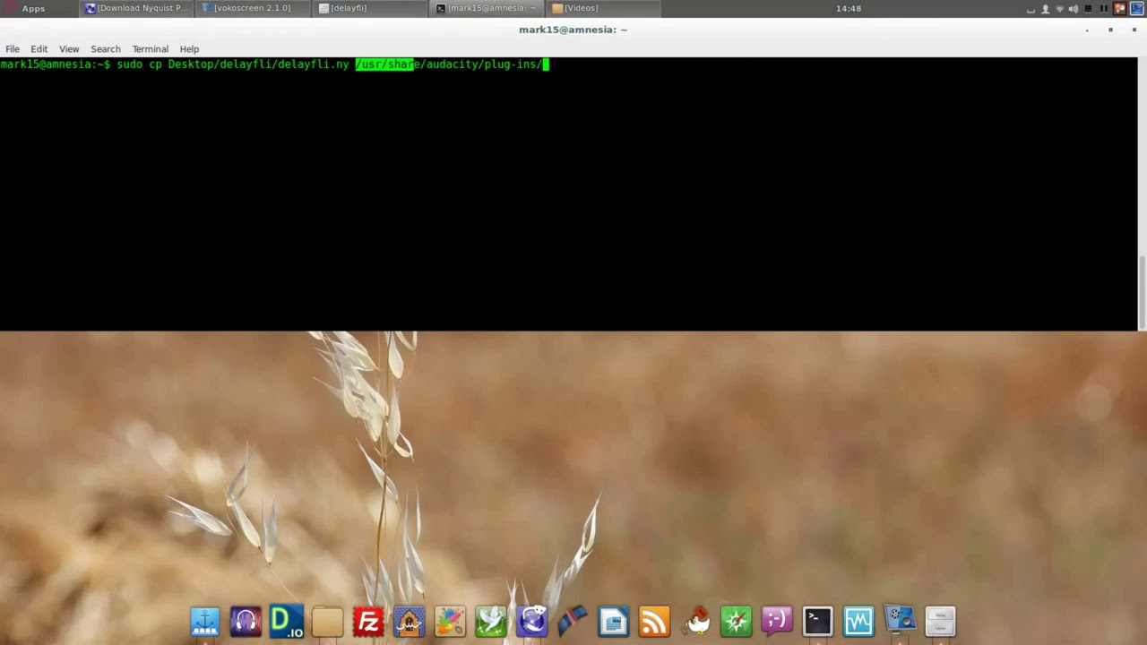 Cómo agregar complementos a Audacity en Debian/Ubuntu - YouTube