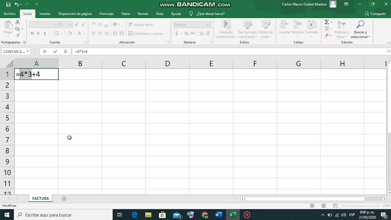 22 Prioridad de los Operadores Aritméticos Estructura de una Fórmula ...