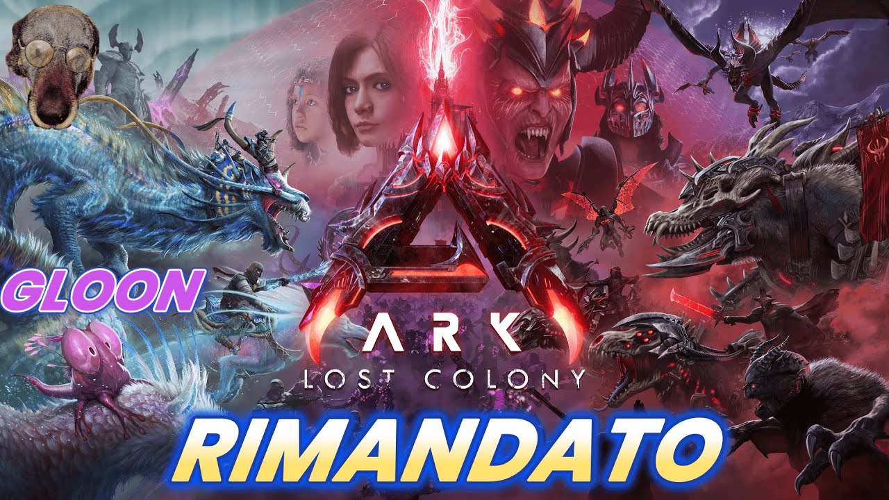 LOST COLONY RIMANDATO/GLOON NUOVA CREATURA/TERIZINO 4° VINCITORE TLC/CC ...