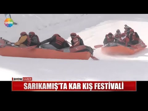 Sarıkamış'ta kar kış festivali