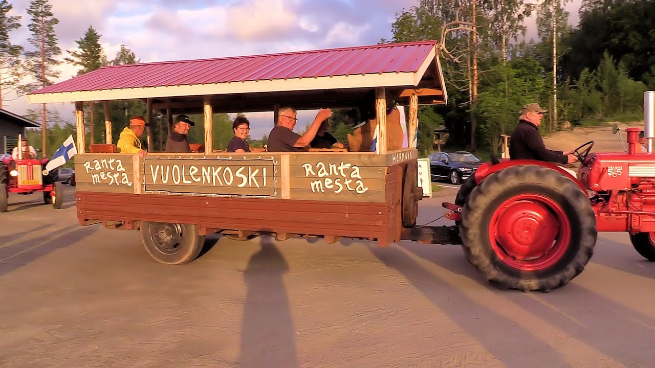 Vanhat traktorit Vuolenkoski 2020 - YouTube