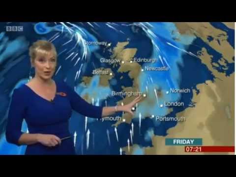 Stomach Rumbling! Carol Kirkwood BBC Weather 28/10/15 - YouTube