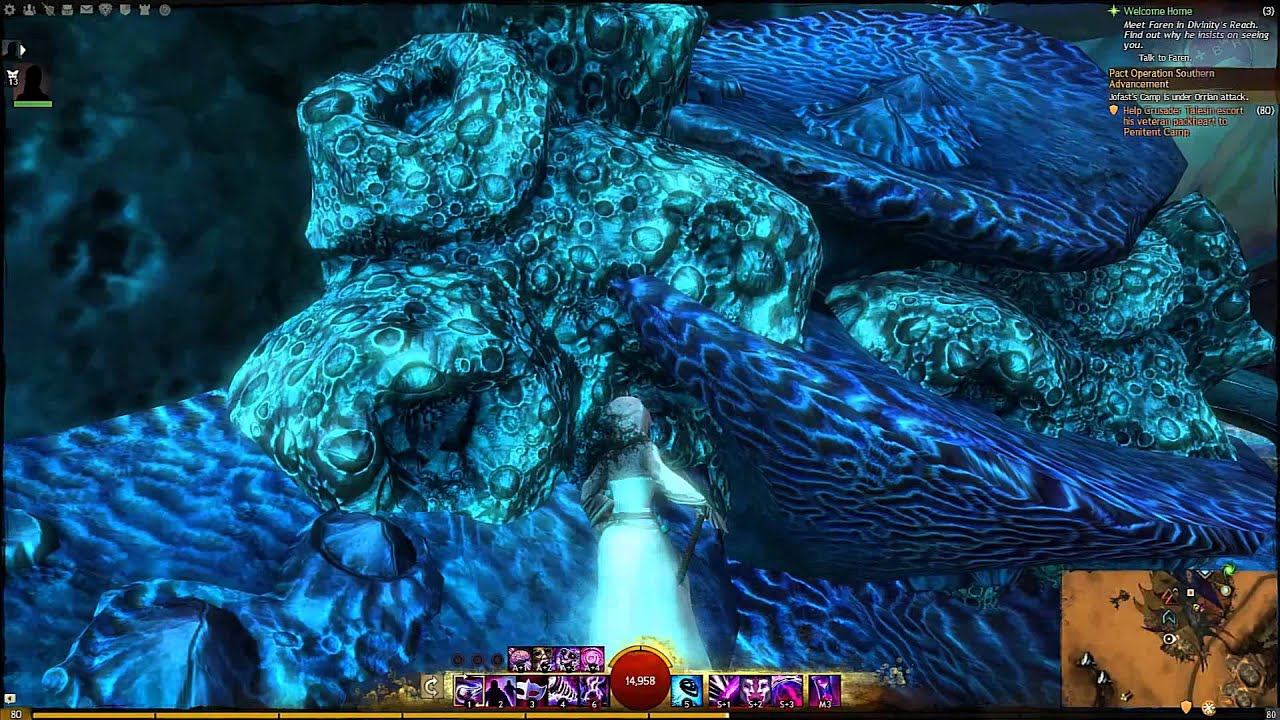 Guild Wars 2: Cursed Shore Vista - Fields Of Gold - YouTube