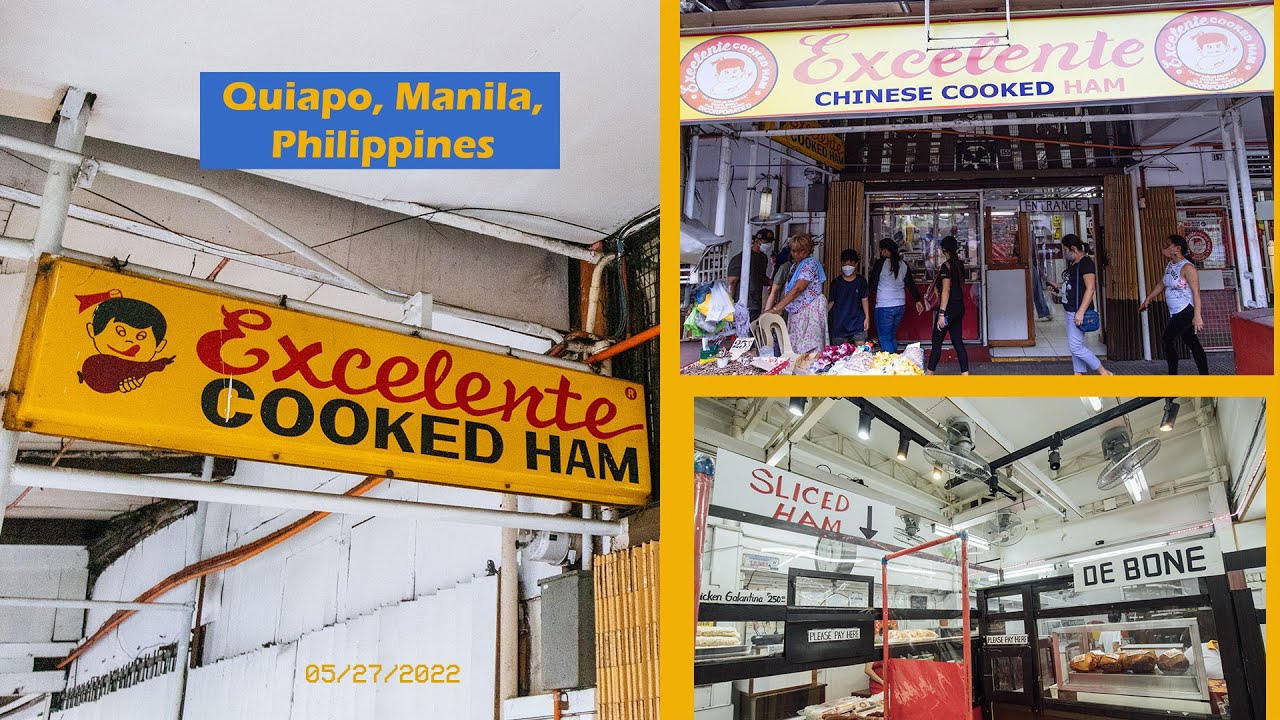 Quiapo, Manila Philippines Food Vlog No. 1: Excelente Chinese Cooked ...