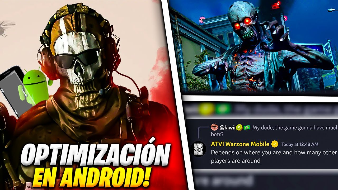 BOTS en PARTIDAS + ¿FUTURO MODO ZOMBIES? + OPTIMIZACIÓN en ANDROID y ...
