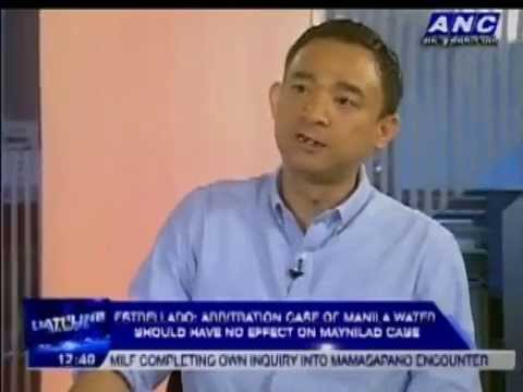 ANC dateline interview with Maynilad CFO Randy Estrellado - YouTube