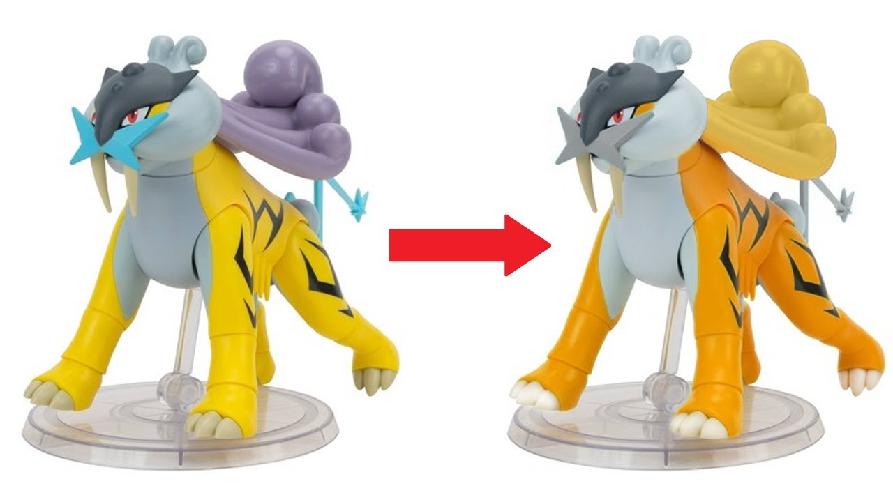 🔴 (LIVE) Painting a Raikou figure SHINY - YouTube